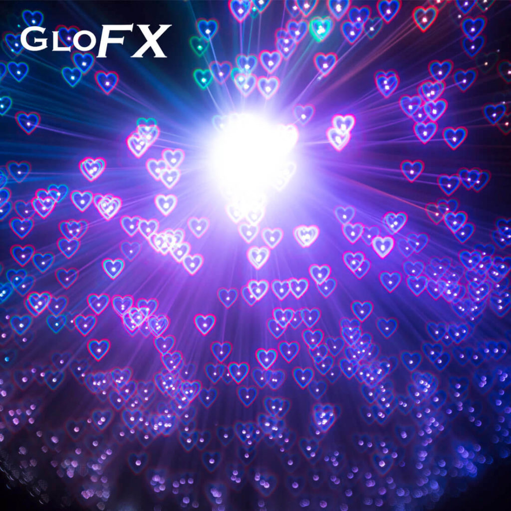 GloFX Heart Effect Diffraction Glasses – Clear – Outdoor Fun Shop